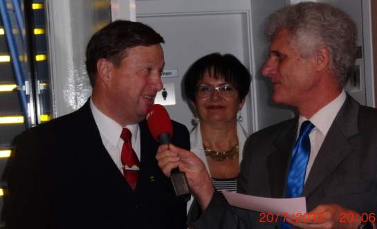 Zum 2. Mal 2012 auf der MS Salzburg am Wolfgangsee moderierte Reinhard ...